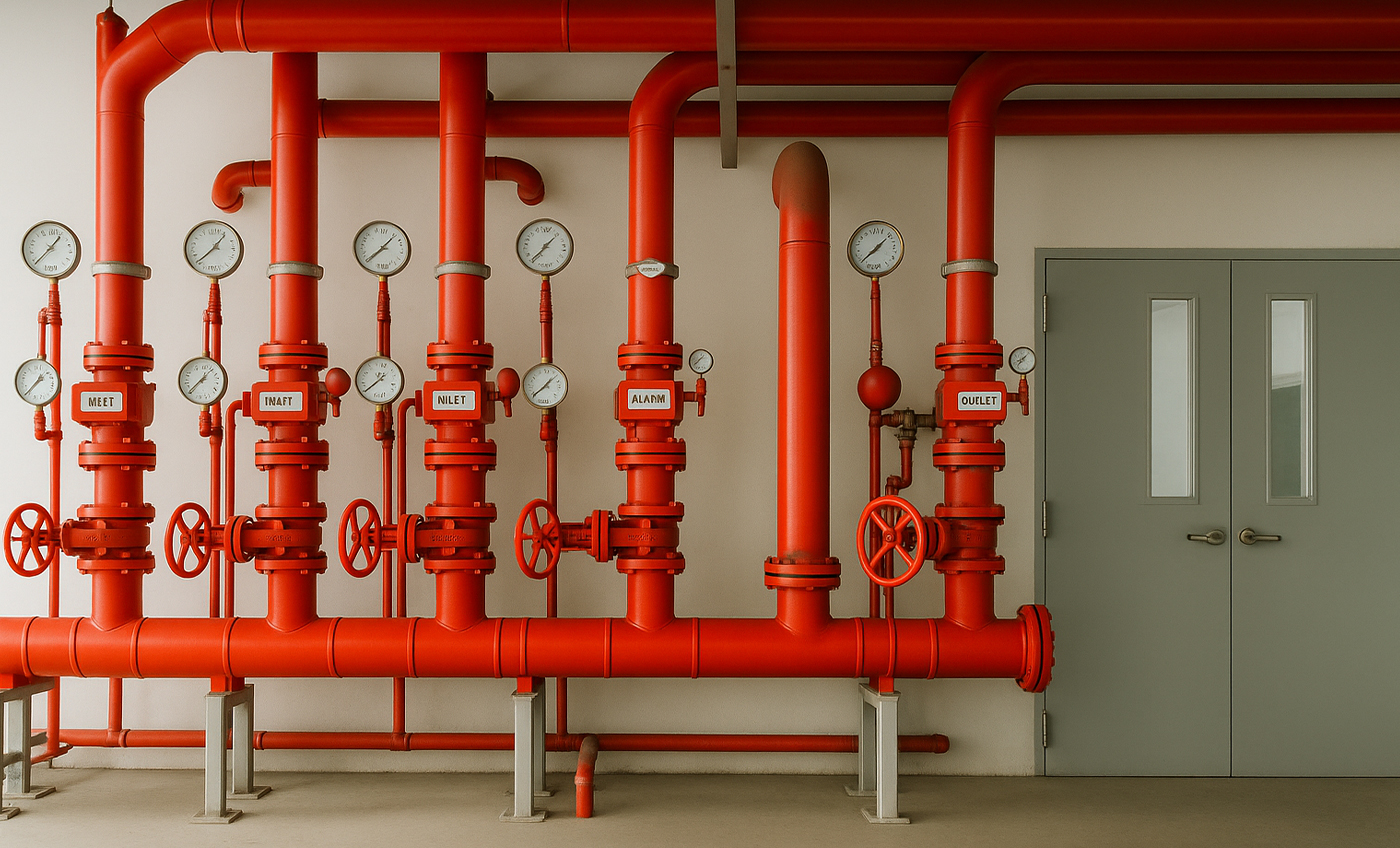 Fire Protection Shop Drawings | Bimgraphix | CAD Services,BIM Services, Steel & Detailing ...